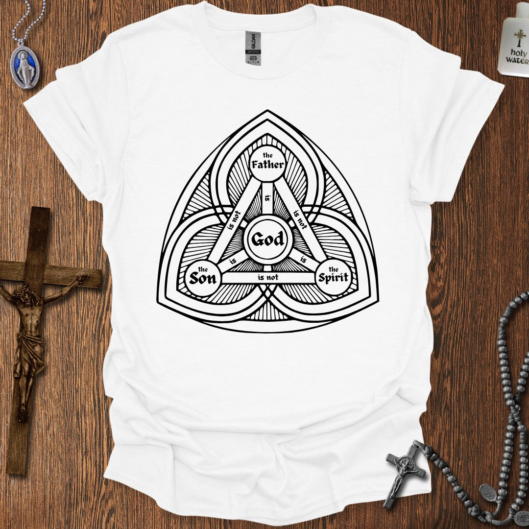 'Holy Trinity Diagram' T-Shirt – Hardcore Catholics